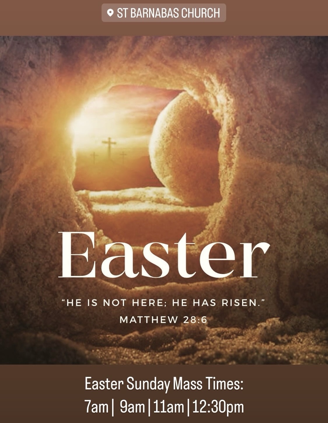 3/31 Happy Easter! – ST. BARNABAS CHURCH