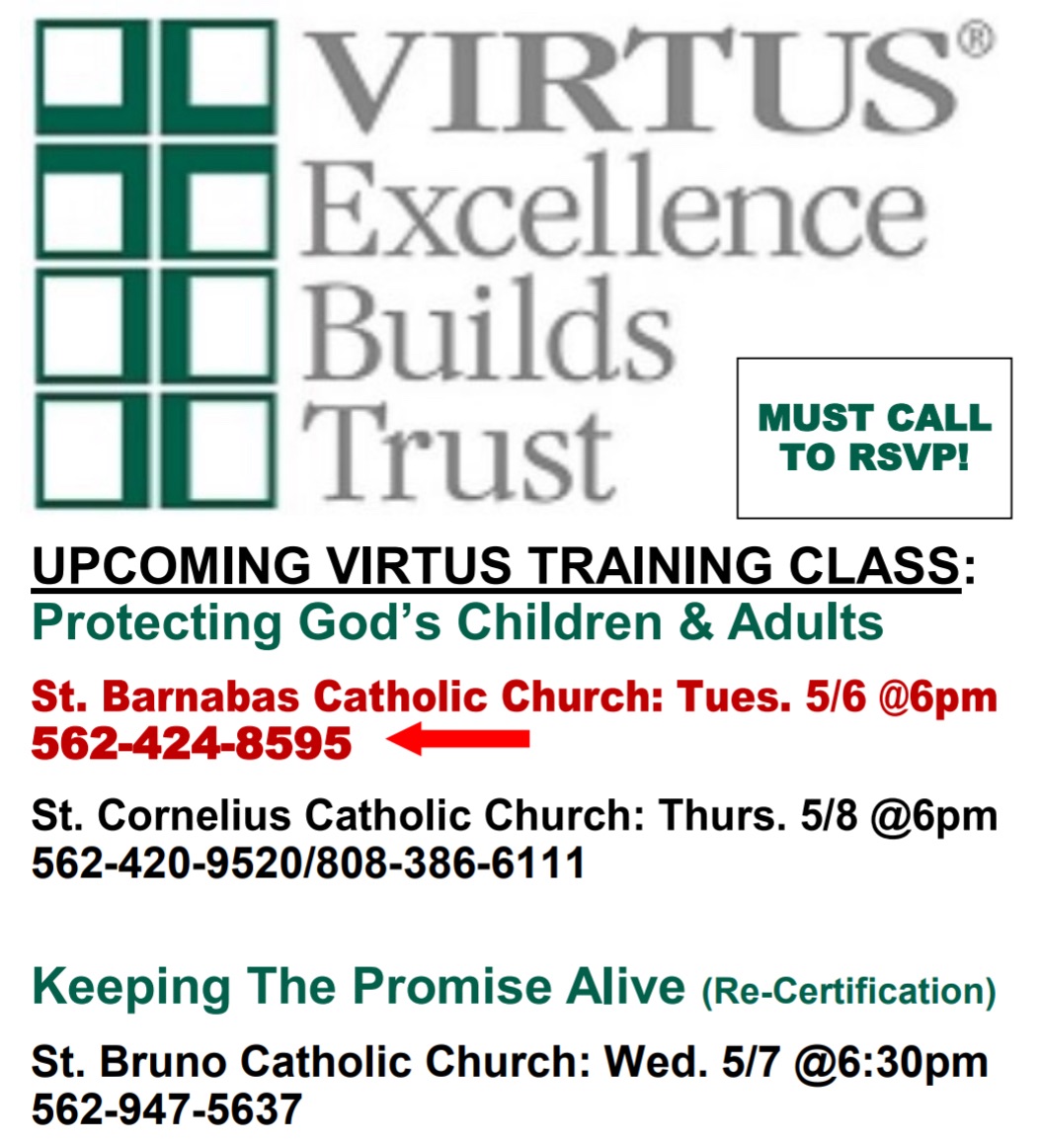 5/6 Virtus Training – ST. BARNABAS CHURCH